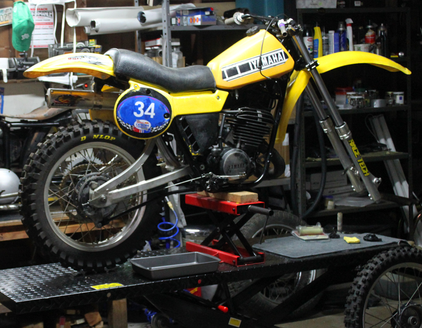 Rebuild of 1979 YZ400 - MotoGeo